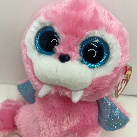 Ty | Toys | Ty Beanie Boos Tusk The Pink Walrus 6 Beanbag Plush Toy W ...